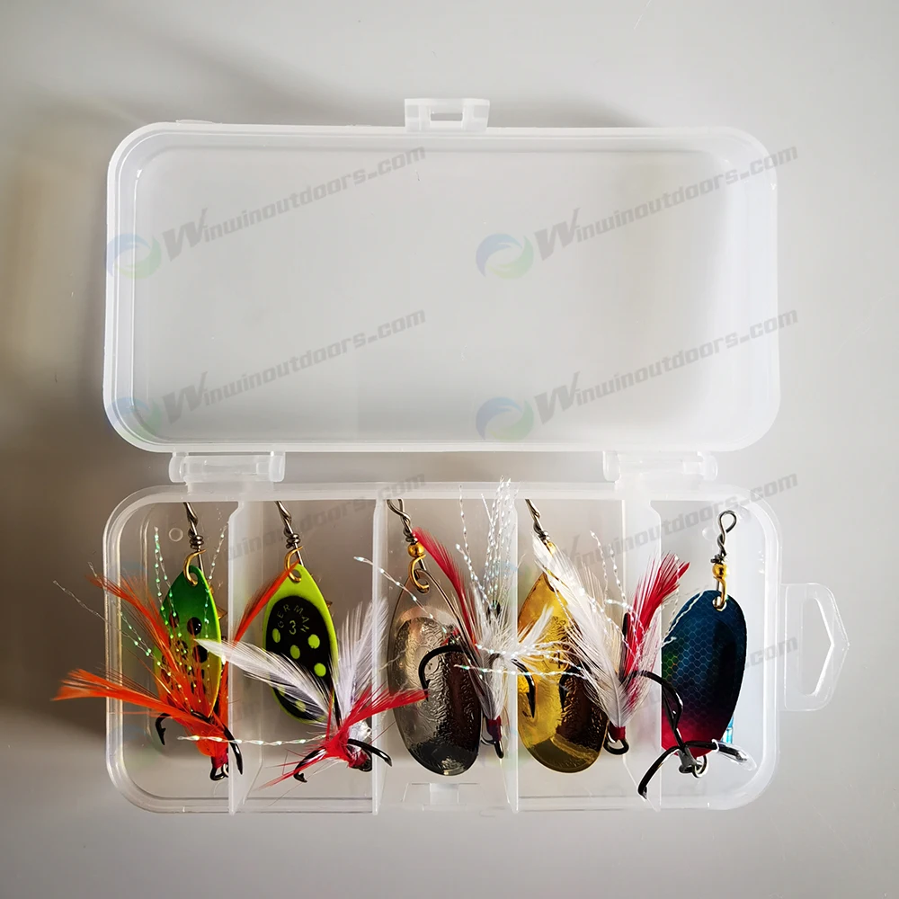 Micro Fishing Spoon Lure for Trout Fishing – 55mm Zinc Alloy OEM