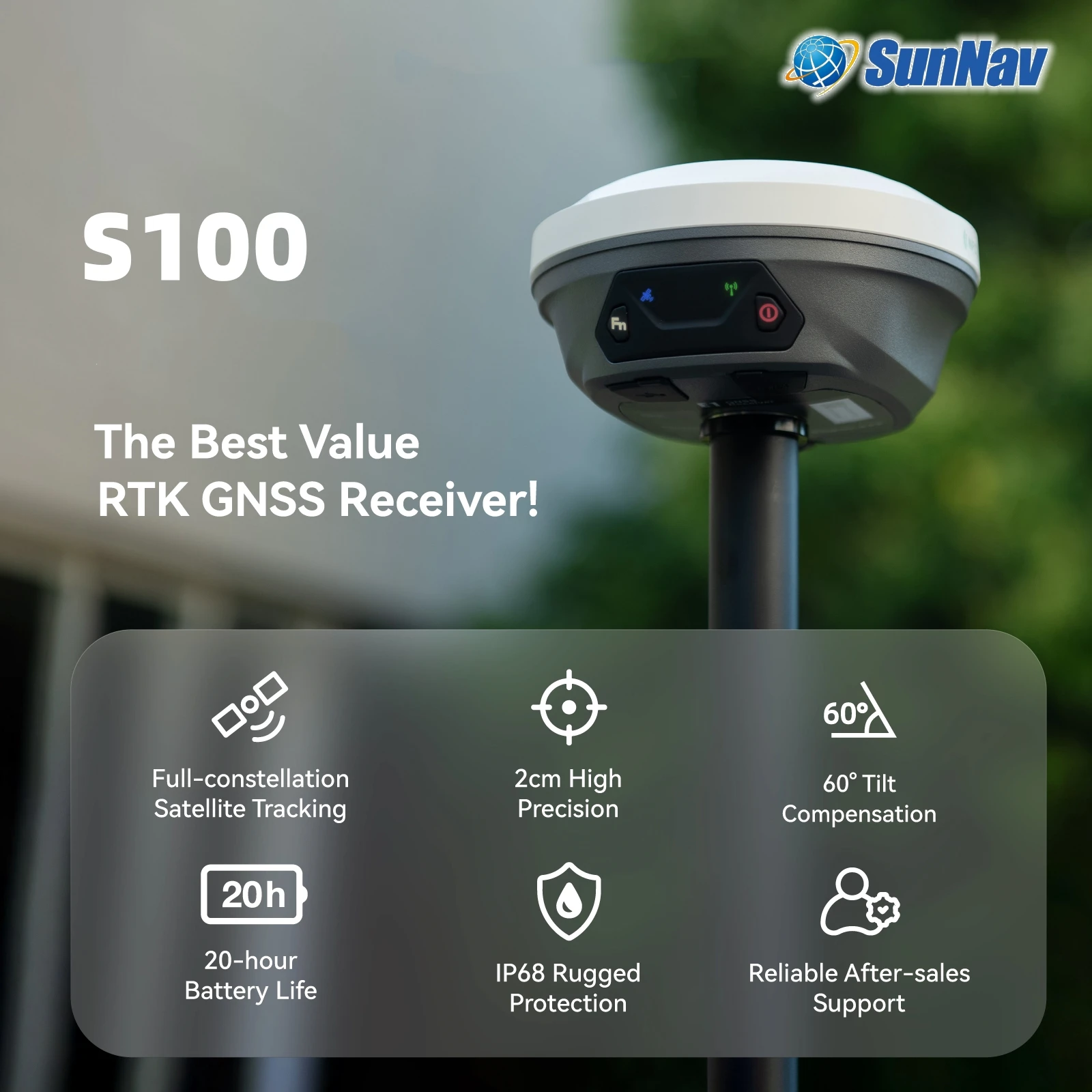 GPS Survey Equipment Sino T300 Rtk Gnss IMU Sinognss GNSS RTK Earth ...