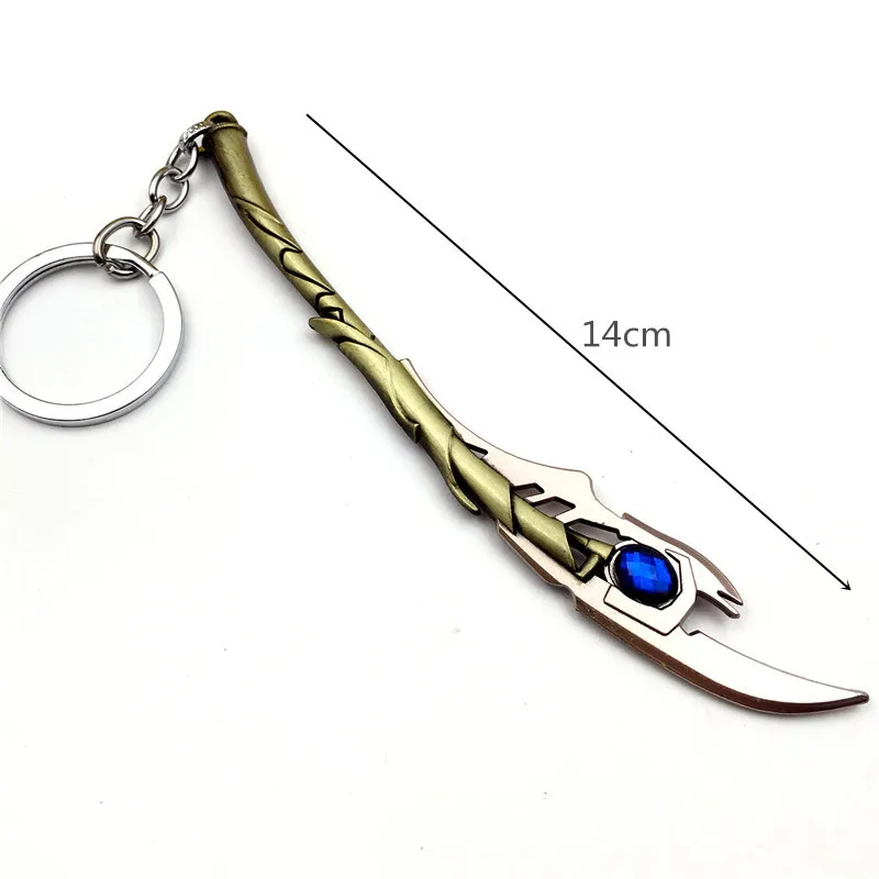 Ymj Anime Movie Evil Loki Scepter Keychain Weapon Axe Pendant Chains ...
