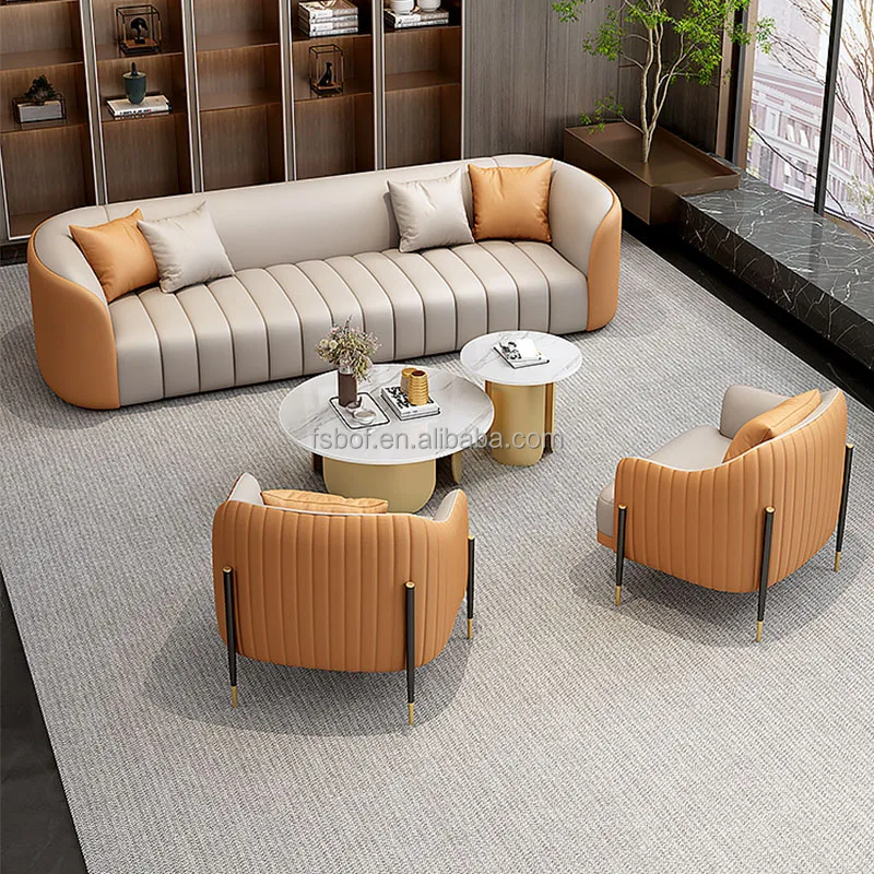 Modern Hotel Lobby Sofa Set Restaurant Coffee Chairs and Tables Cheap ...
