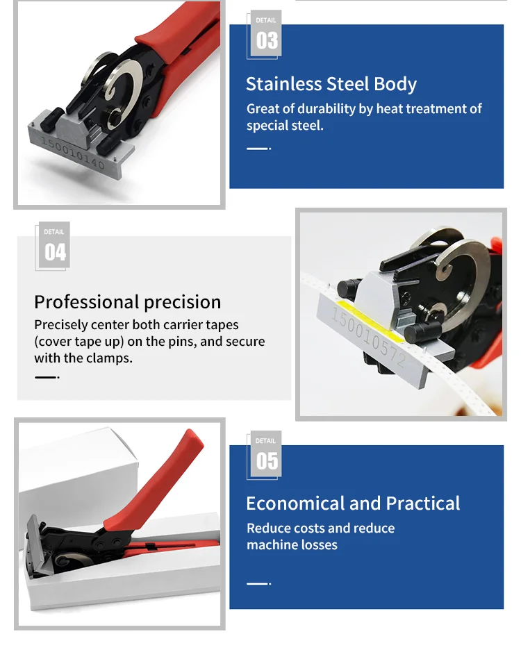 SMT Splice Stapler Tool - Efficient SMT Carrier Tape Support