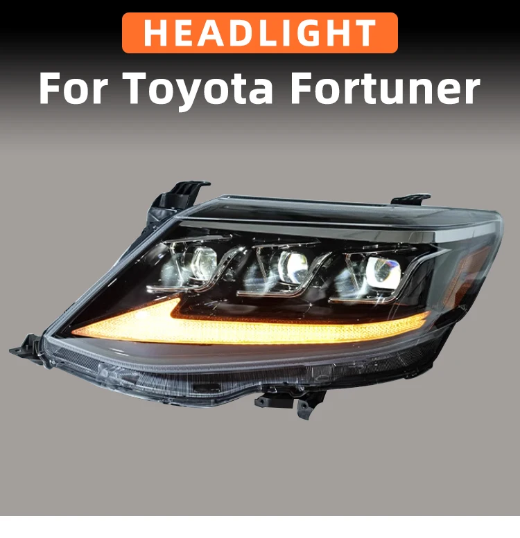 YU GUANG LED Headlights for Toyota Fortuner 2011-2015 | 10000 Lumen ...