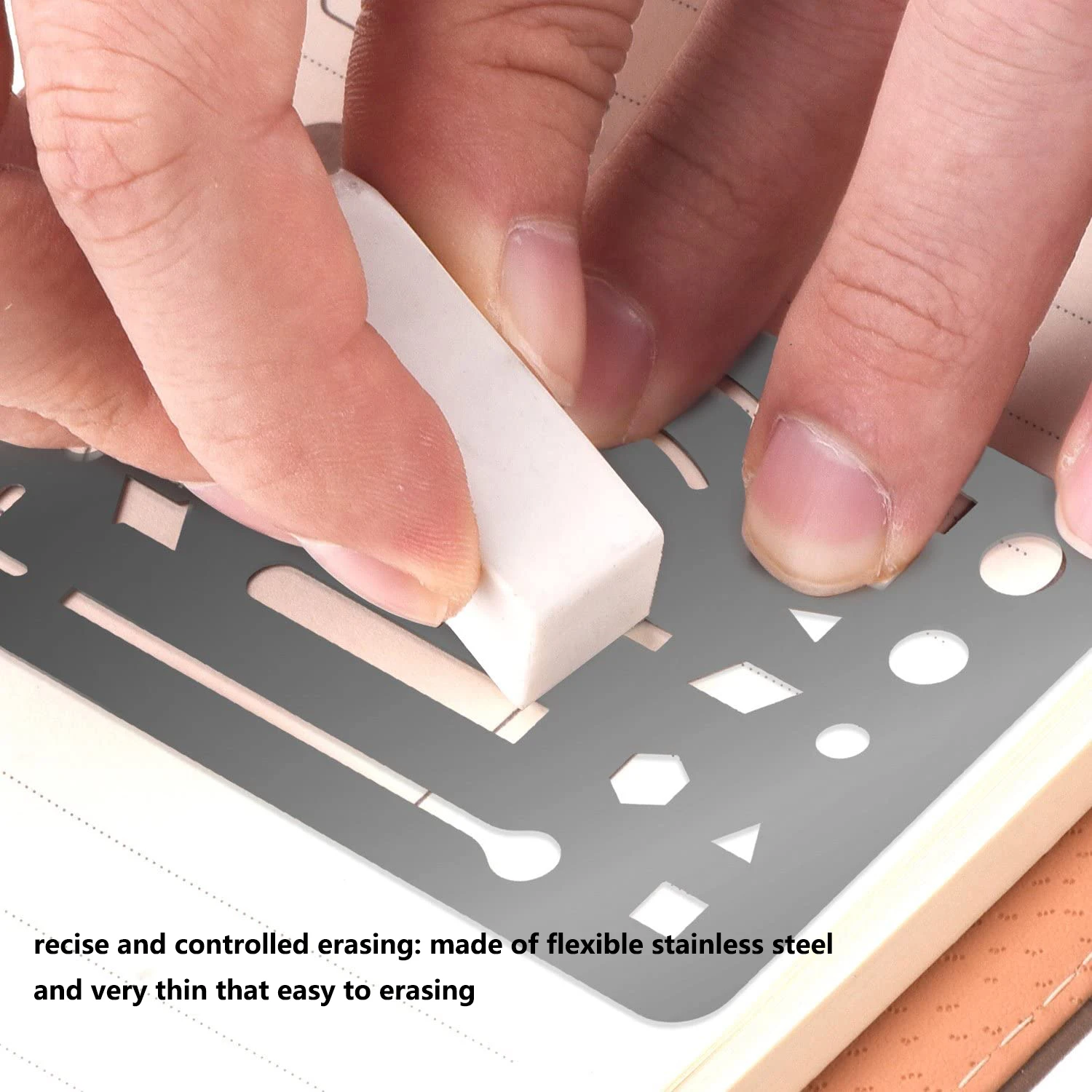 Stainless Steel Drawing Template Erasing Shield Drafting Tools - Buy ...