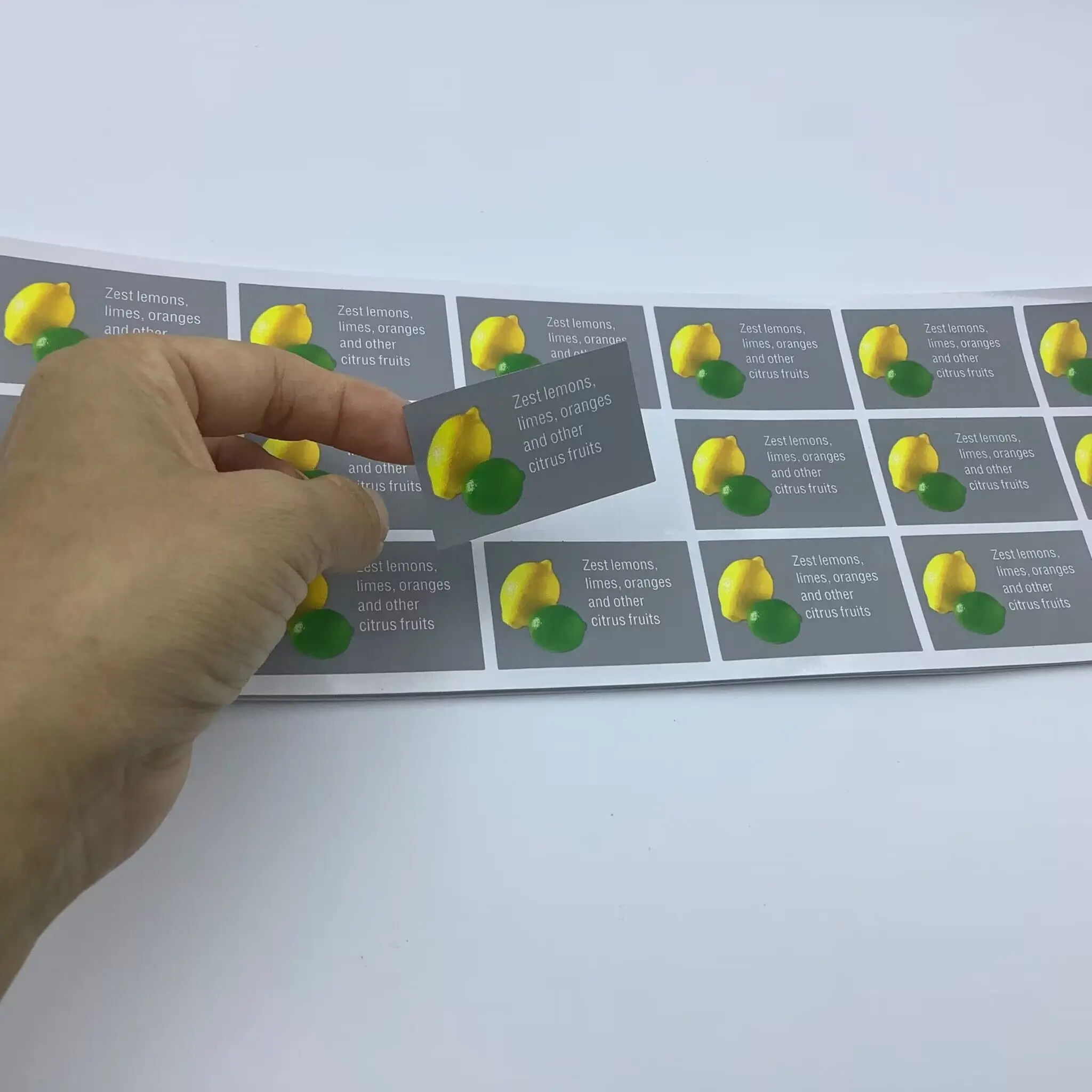 Customized Logo Sticker Label Gold Foil Stamping For Small Business ...