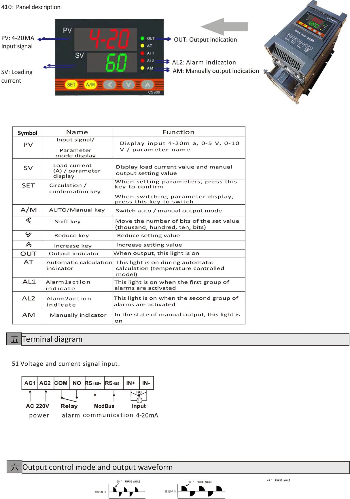 3 Phase SCR Power Regulator - Efficient Electric Control