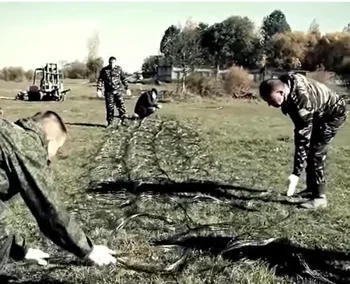 Fence Inconspicuous Obstacle Fence Security Barrier Putanka Wire Woven ...