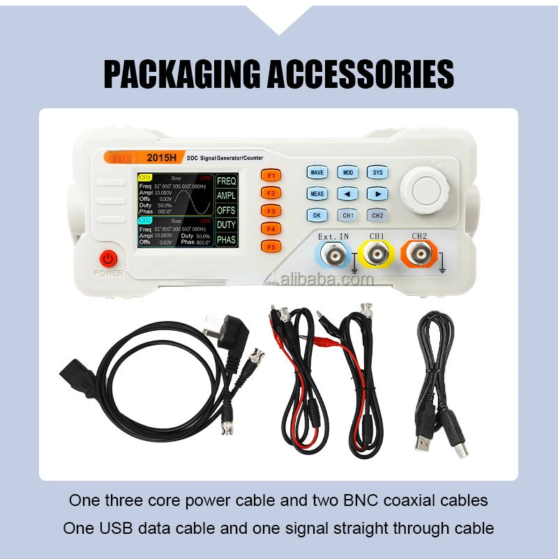 2040h Digital Desktop Usb Dds Signal Generator Pwm Frequency Duty Cycle ...
