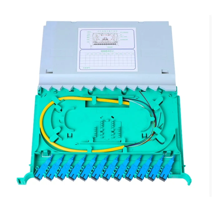 12 Port 24 Ports SC LC FC Fiber Optic Splice Tray For Odf Fiber ...