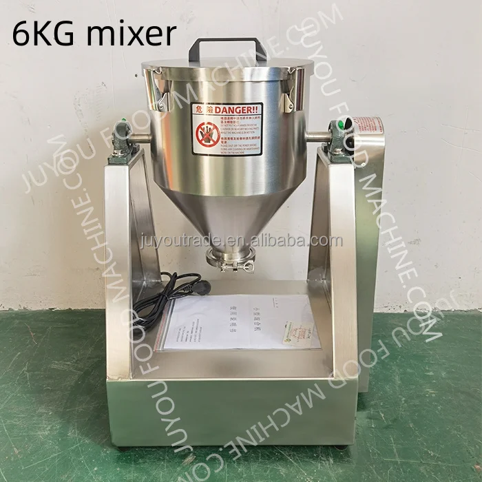 Small Commercial Laboratory Sugar Spice Dry Powder Mixer