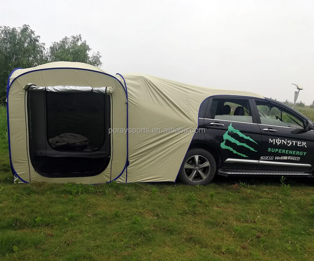 PORAY POP up SUV Car Tailgate Tent - Ideal for Outdoor Events