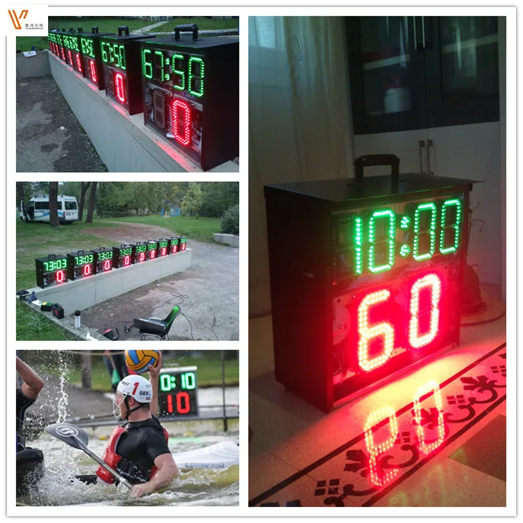 Football Stadium Outdoor Led Scoreboard Display Scoring Board ...