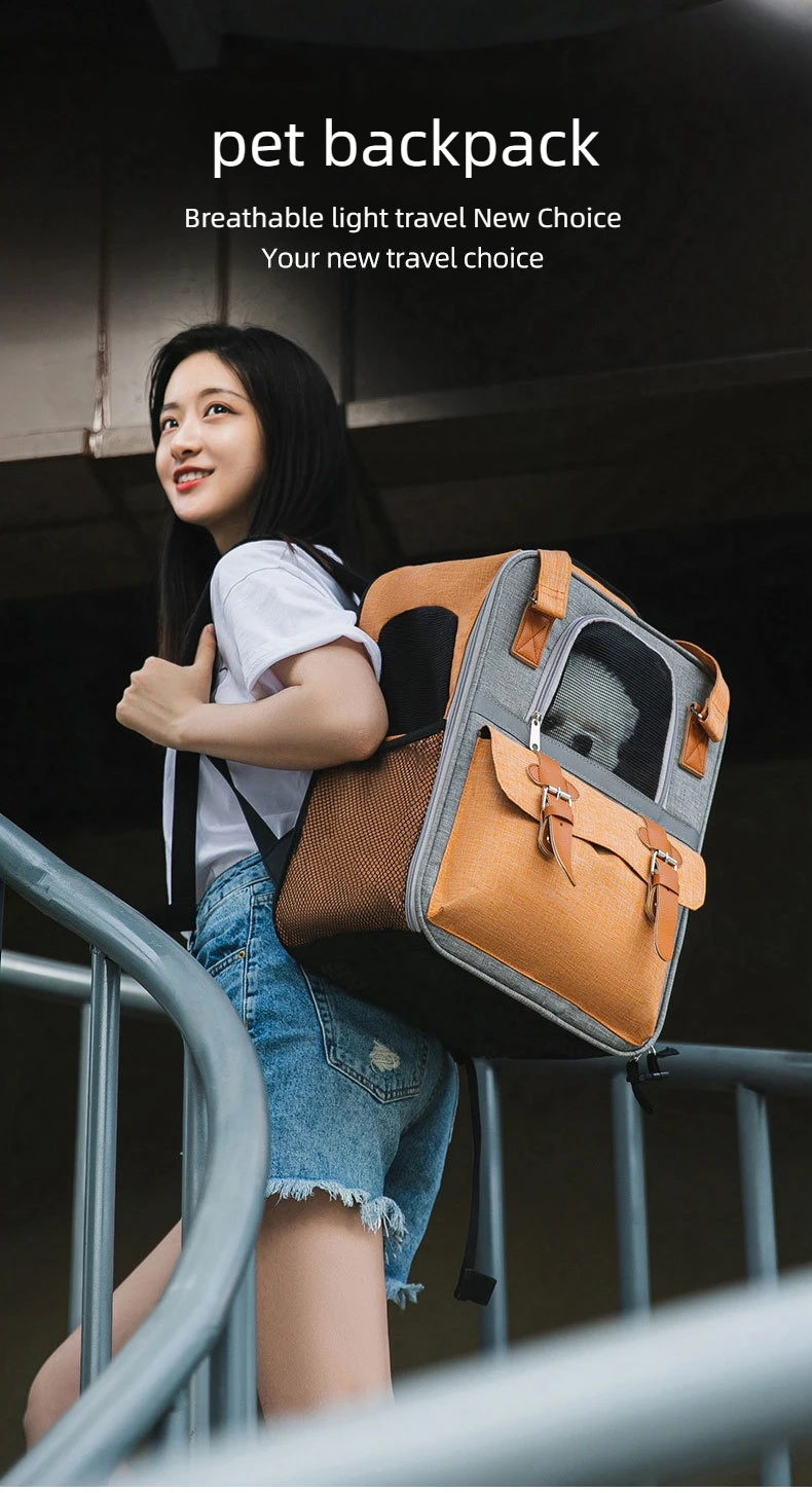 Custom Fashion Pet Carrier Luxury Oxford Breathable Foldable Cat Dog ...