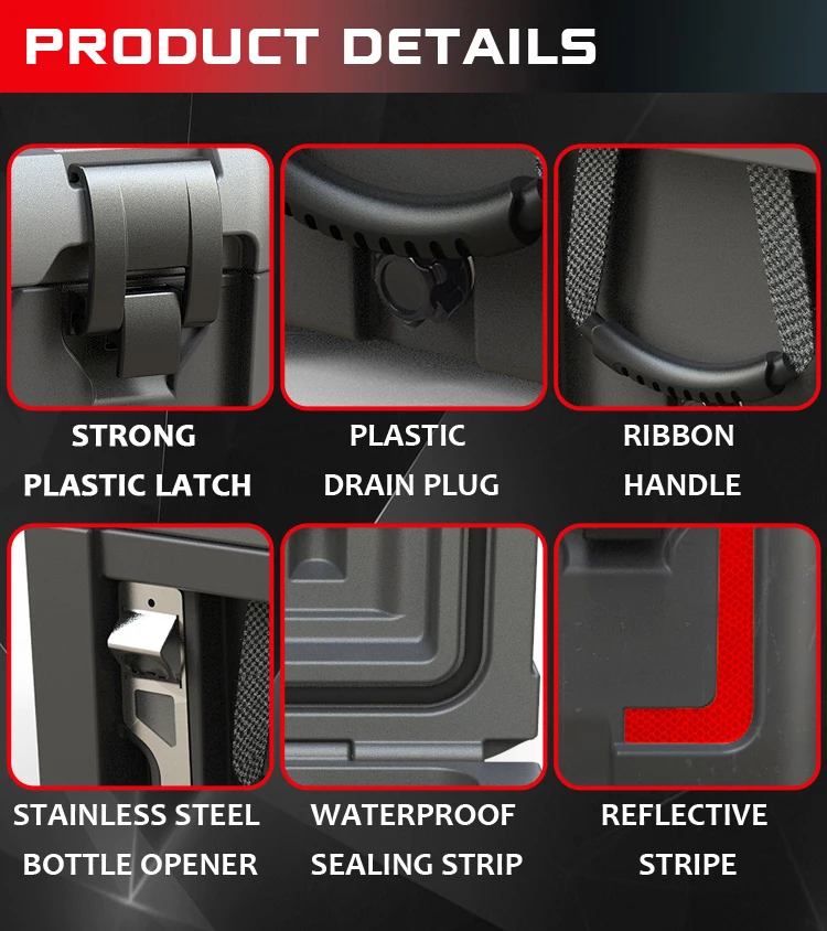 Tool Storage Plastic Rolling Trolley - Stackable & Durable