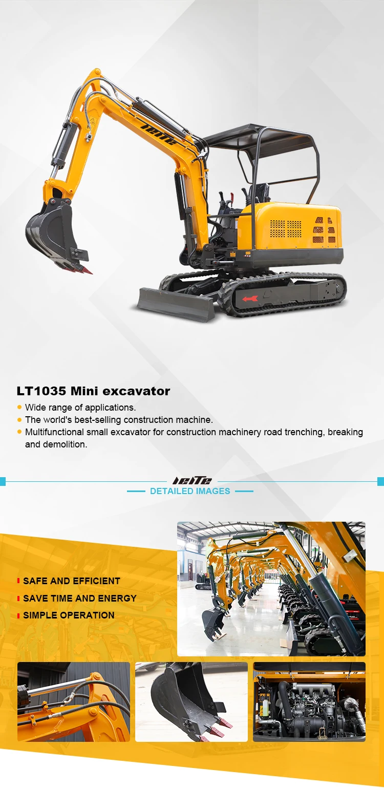 Mini Digger Small Excavator Tiltable Cockpit Digger For Sale Telescopic ...