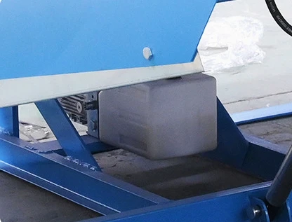 Warehouse Stationary Hydraulic Container Loading Ramp