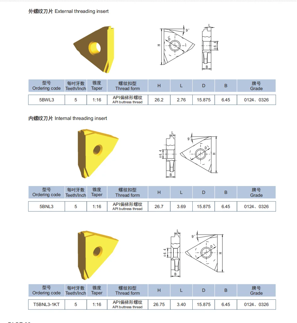 High Quality CNC Lathe Machine Cutting Tools Holder 5BWL3 Fine Steel ...