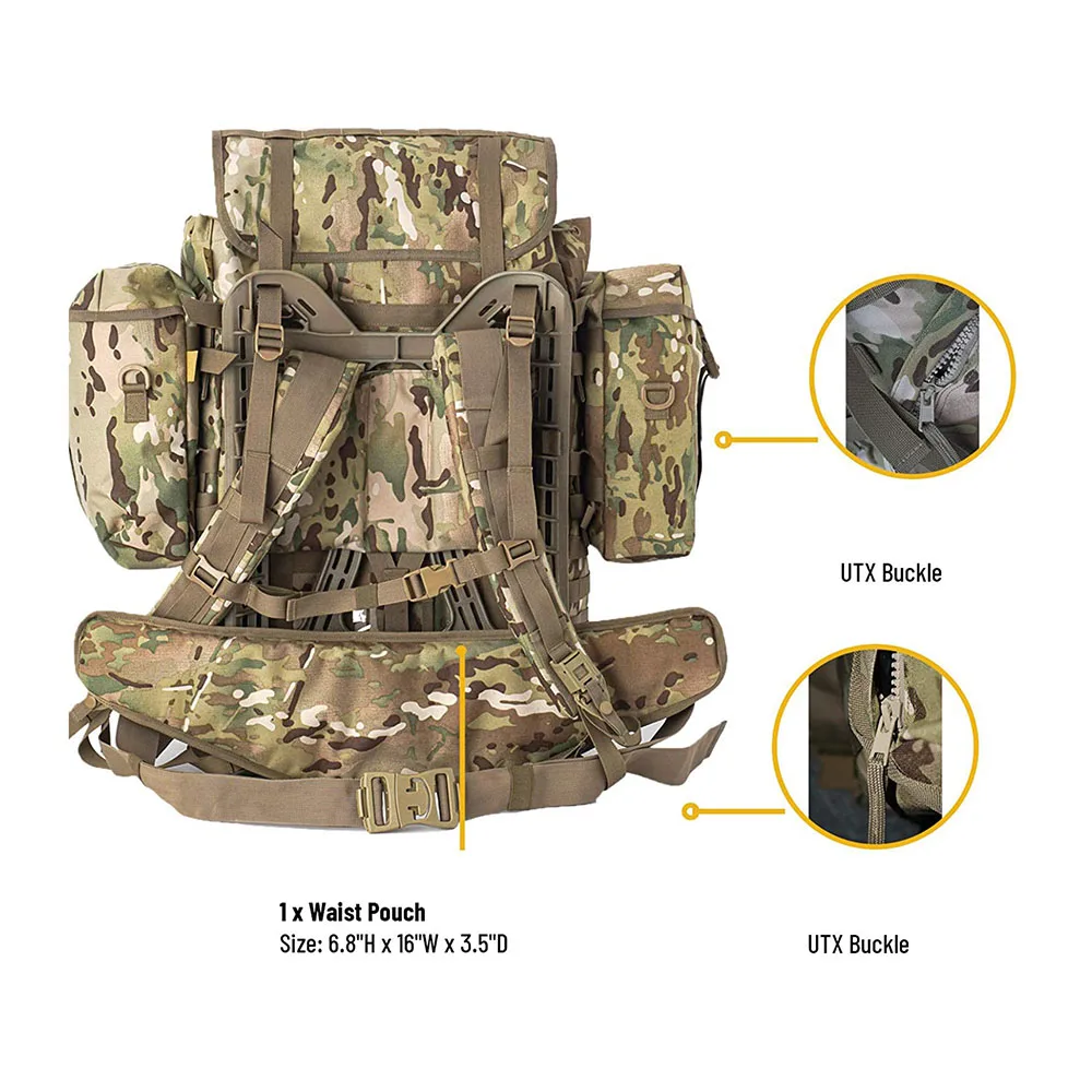 Large Training Rucksack Assault Training Backpack Hunting Large ...