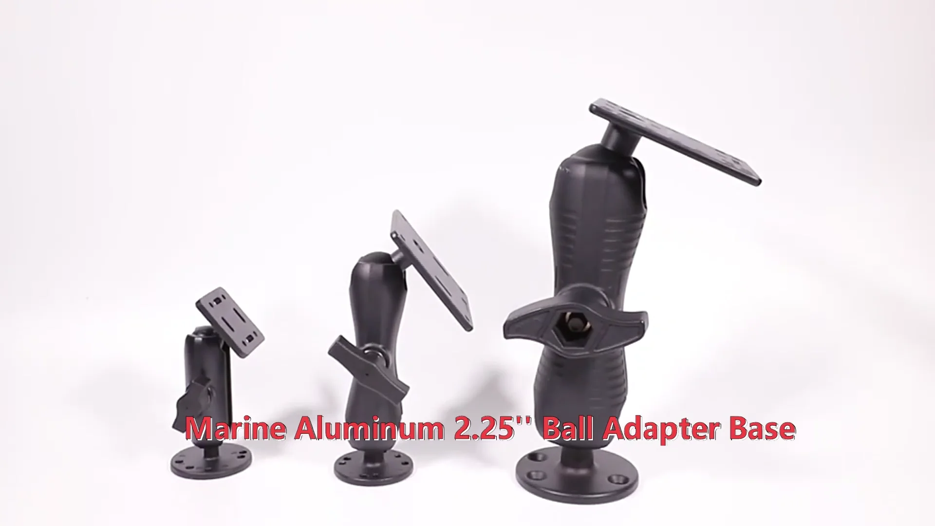 Heavy Duty Monitor Mount Ball Connector 13cm Short Length Arm Double ...