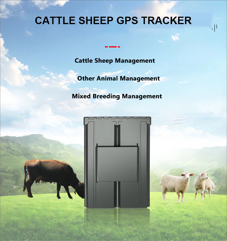 20000mah Big Battery Long Standby Time Waterproof Cow Sheep Anti Theft ...