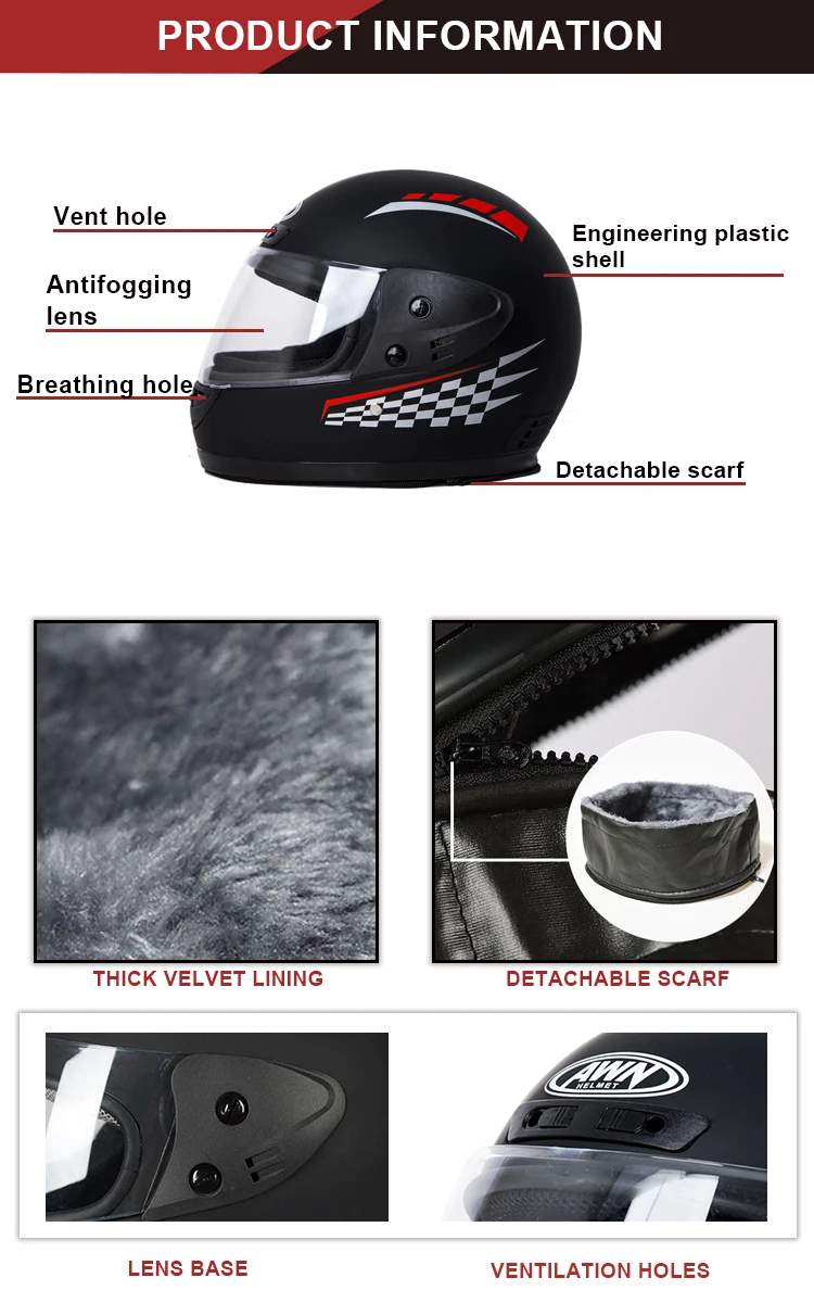 Hot Selling Safety Pc Eps Motocross Motorcycle Motorbike Crash Helmet ...
