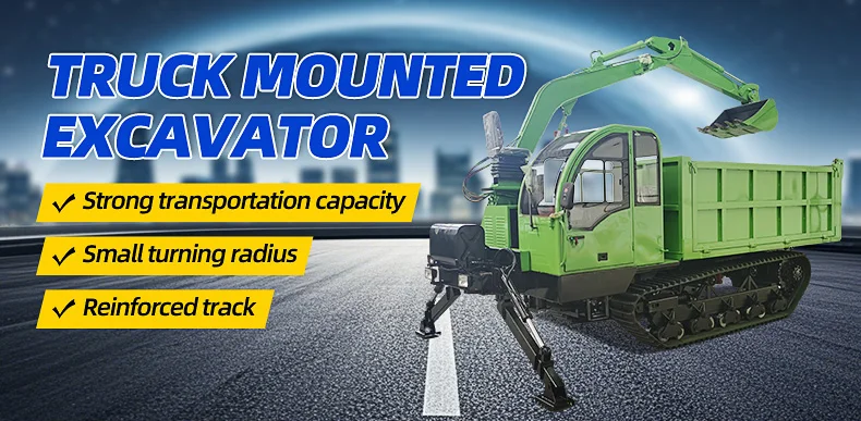 Weichai Mini Diesel Engine Crawler Transporter Excavators-Type Mini ...