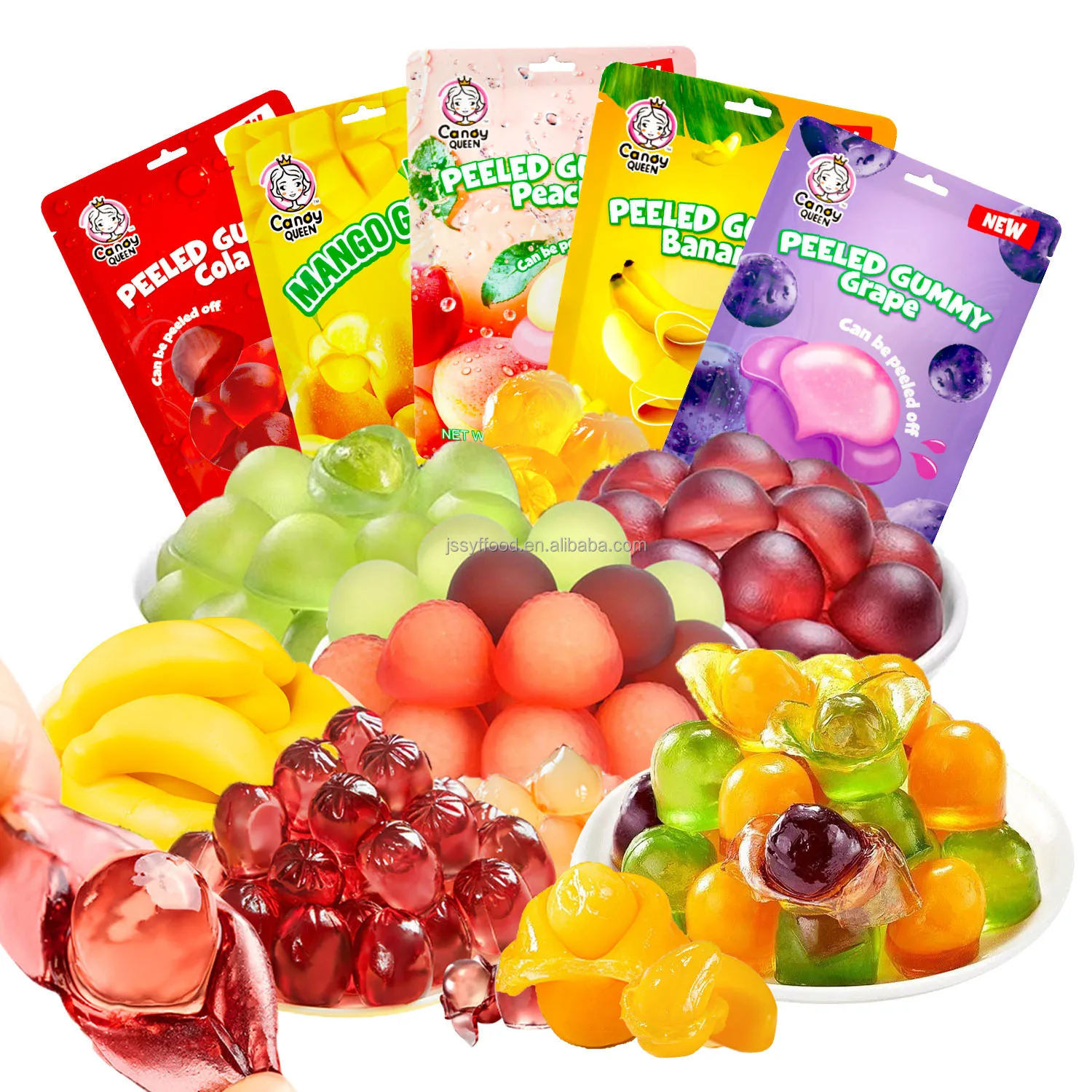 Wholesale 4D Jelly Candy - Hot Sell 3oz Mango Banana Flavor
