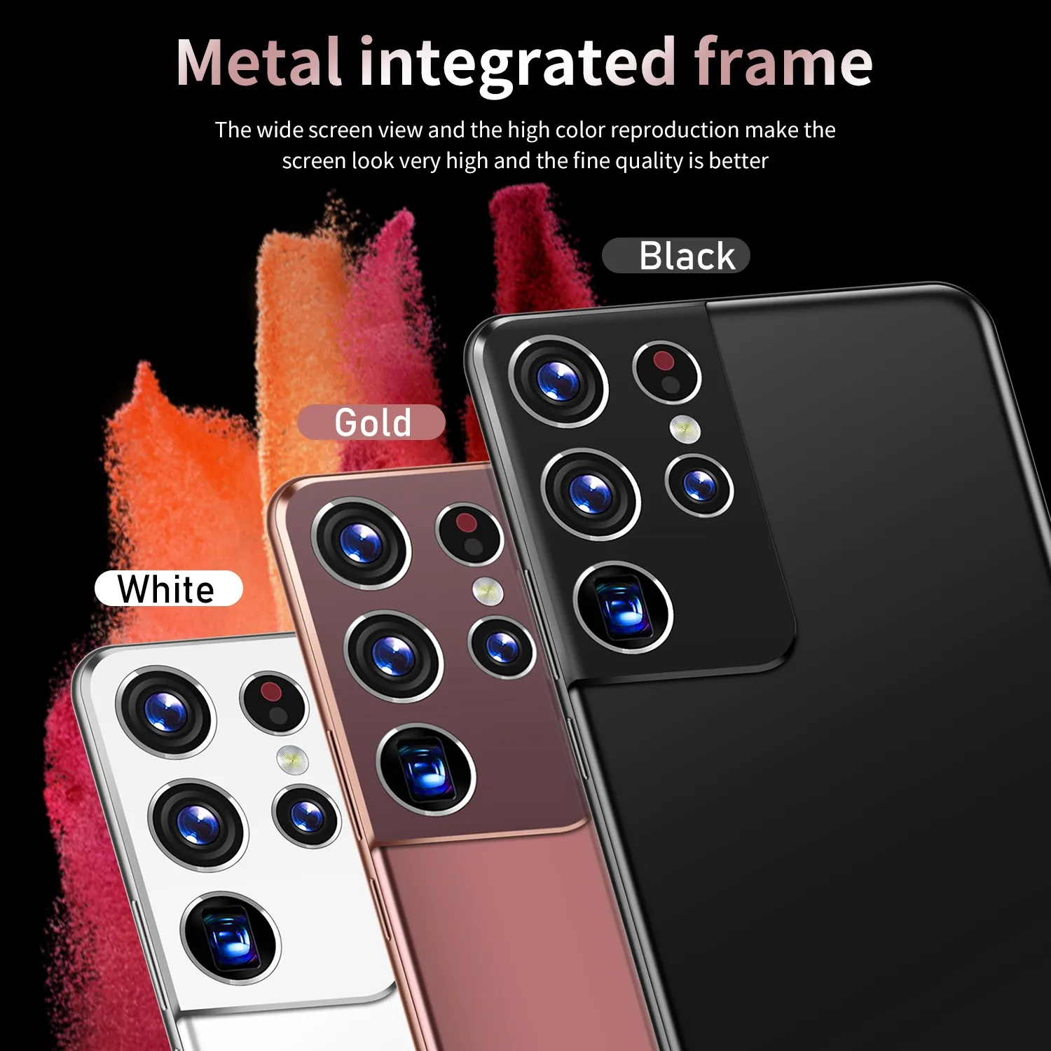 2022 New Galaxy S22 Ultra 5g Phone 7.3 Inch 16gb + 1tb Android ...