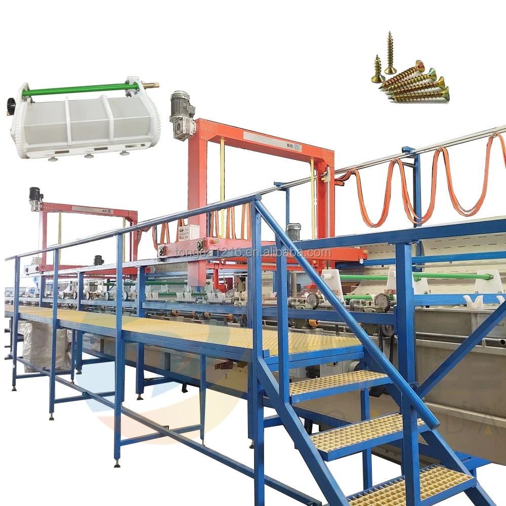 Tongda Zinc Plating Machine Hard Chrome Plating Line Tin Rolls ...