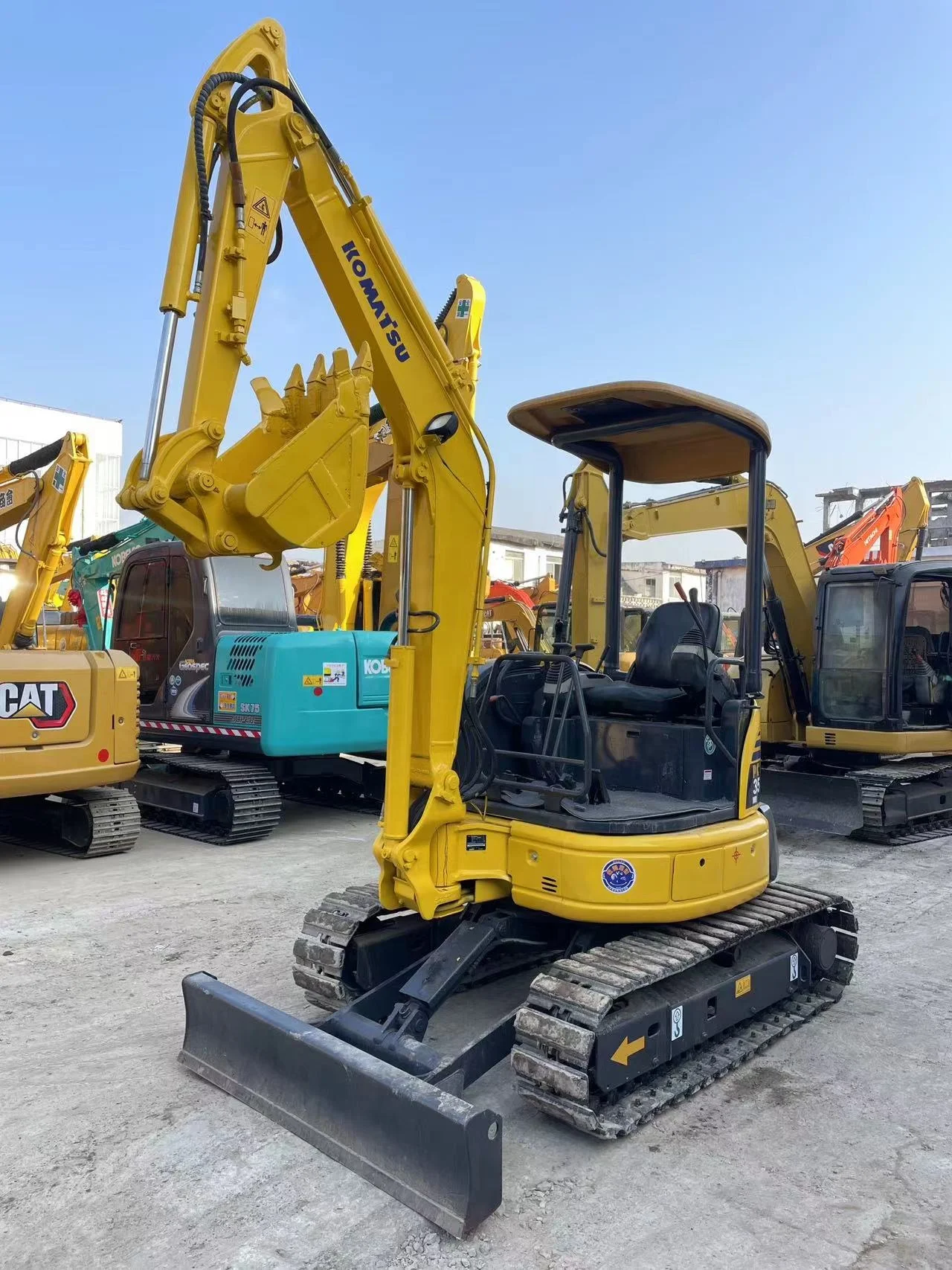 Crawler Excavator Used Komatsu Pc35/second Hand Japan Engine Pc35 ...