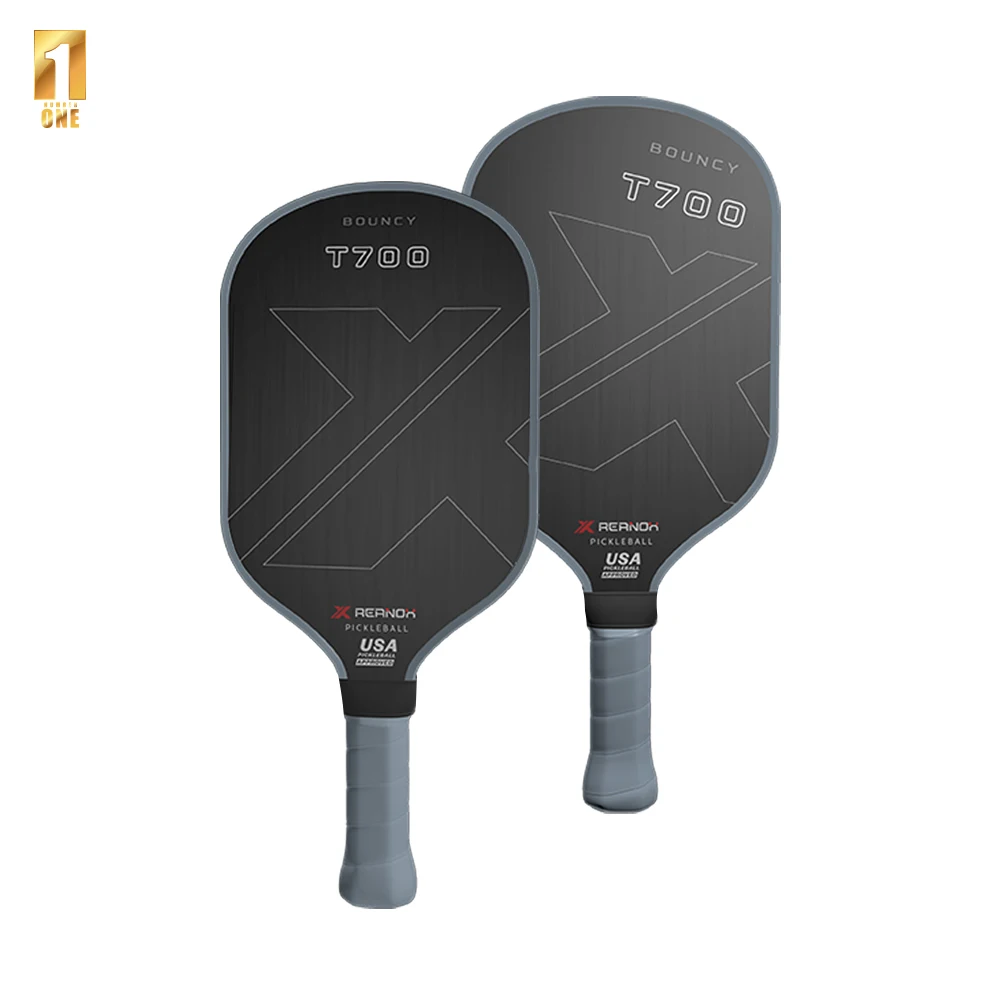 Reanox Thermoformed Pickleball Paddle Edgeless T700 Raw Carbon Fiber ...