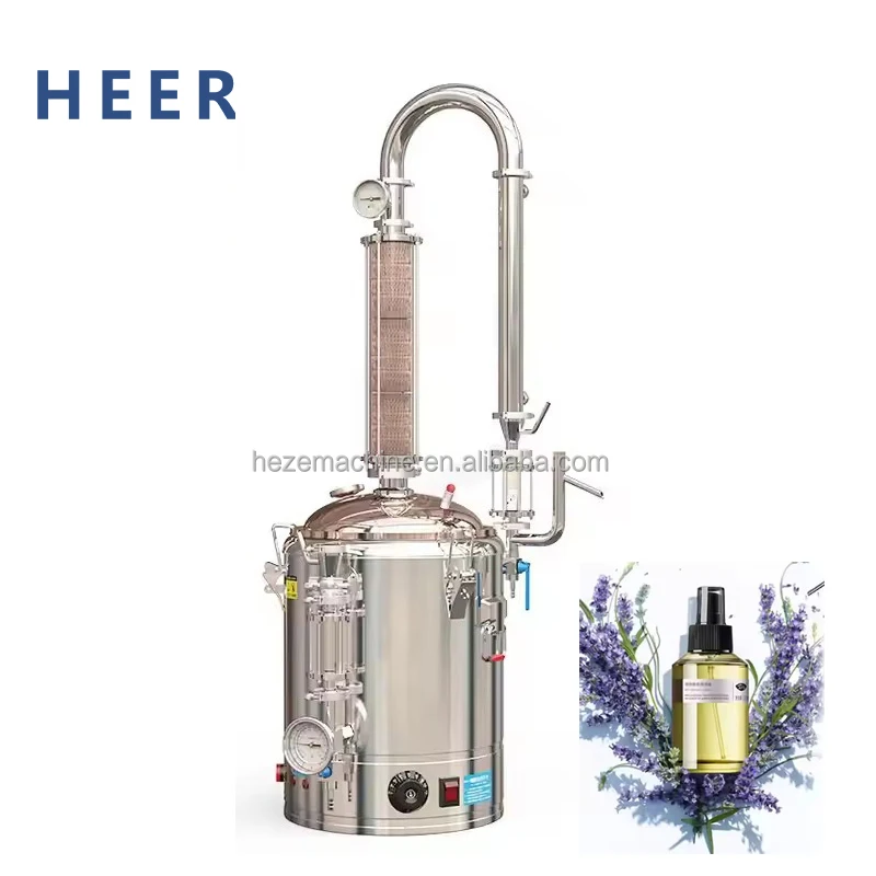 Straight Fire Hydrosol Essential Oil Extractor Making Frankincense ...