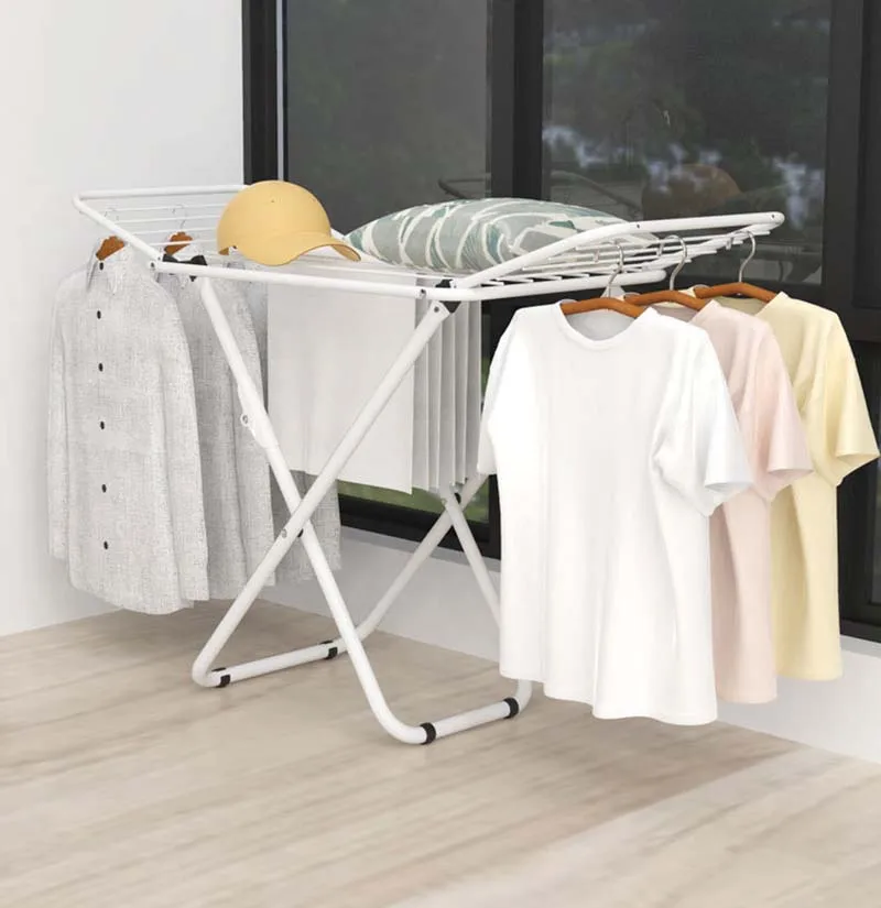X Type Outdoor Laundry Rack Stand Foldable Clothes Drying Rack - Buy ...