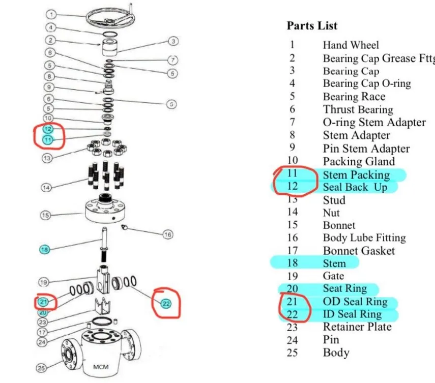 Sipaituo Sealing Sls Seal For Type Fls And Fls-r Gate Valves - Spring ...