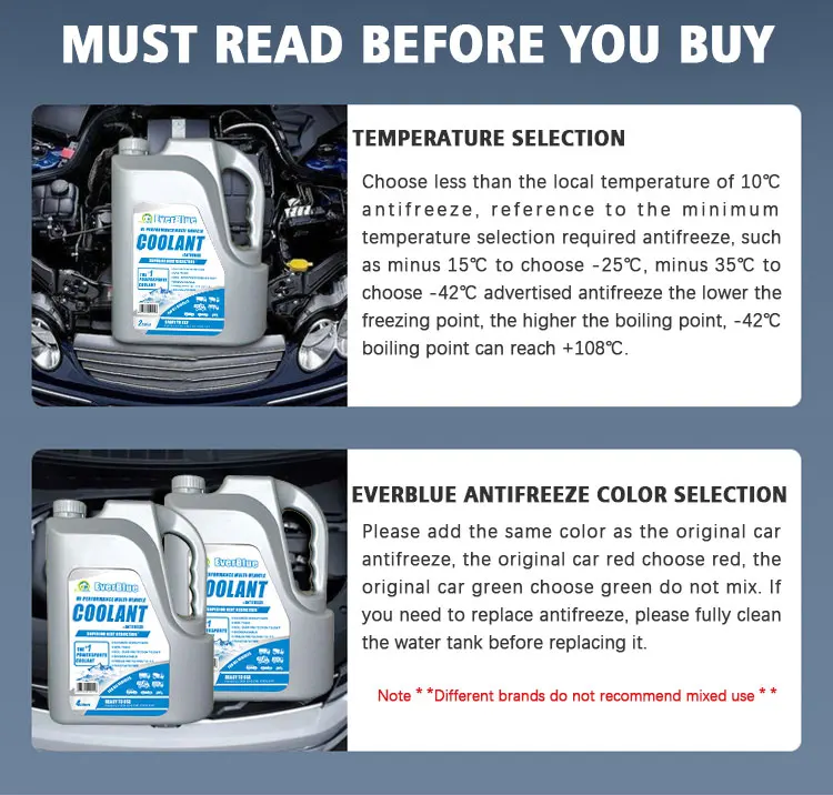 Antifreezing Solution Auto Care Products OEM Waterless Anti Freeze Car ...