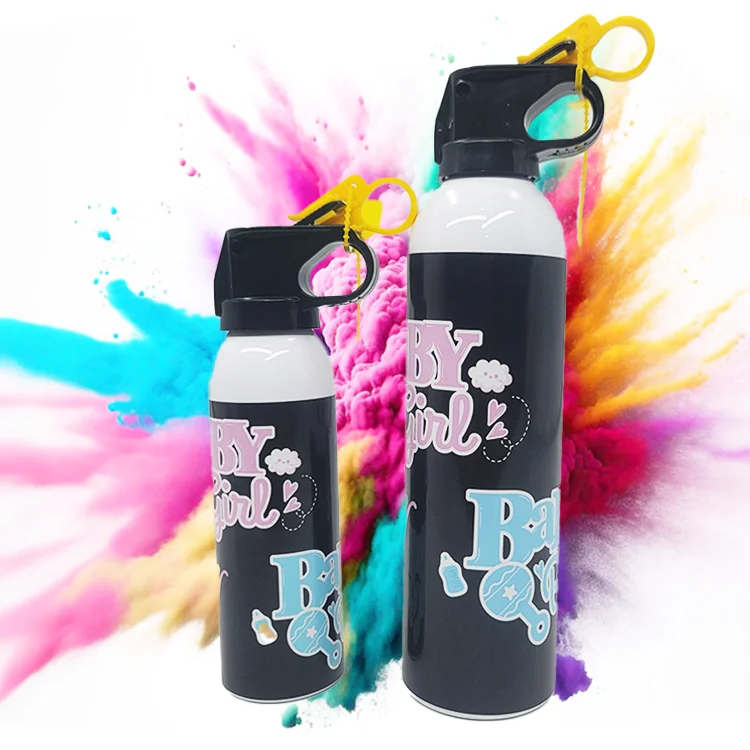 Boy Or Girl Gender Reveal Fire Extinguisher Holi Powder Blaster For ...