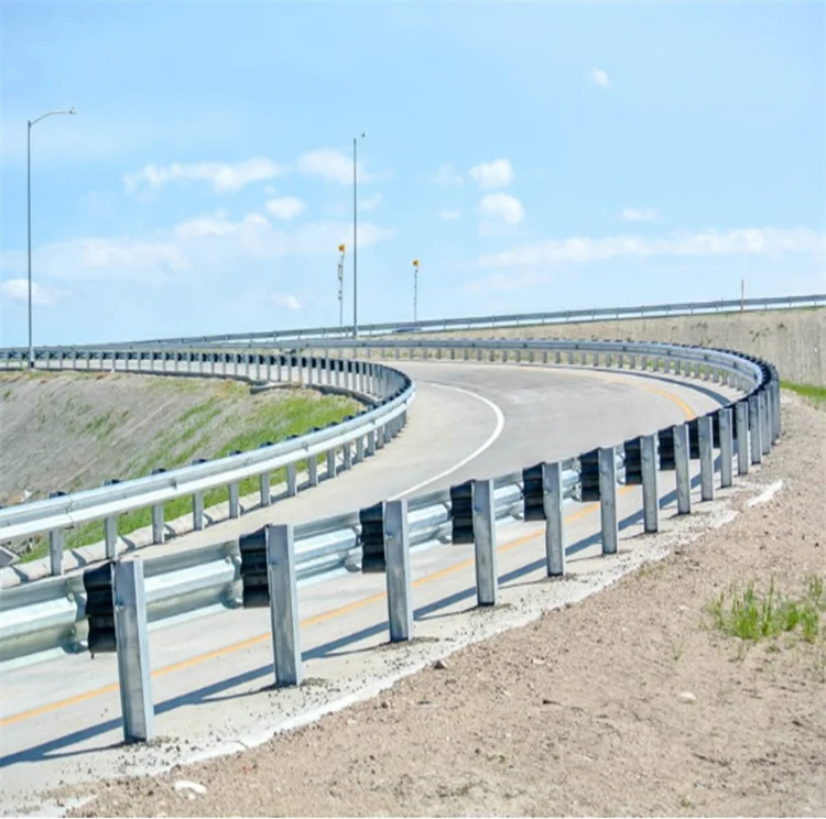Highway Guardrail Manufacturer Roadway Making Traffic Corrugated W Beam ...