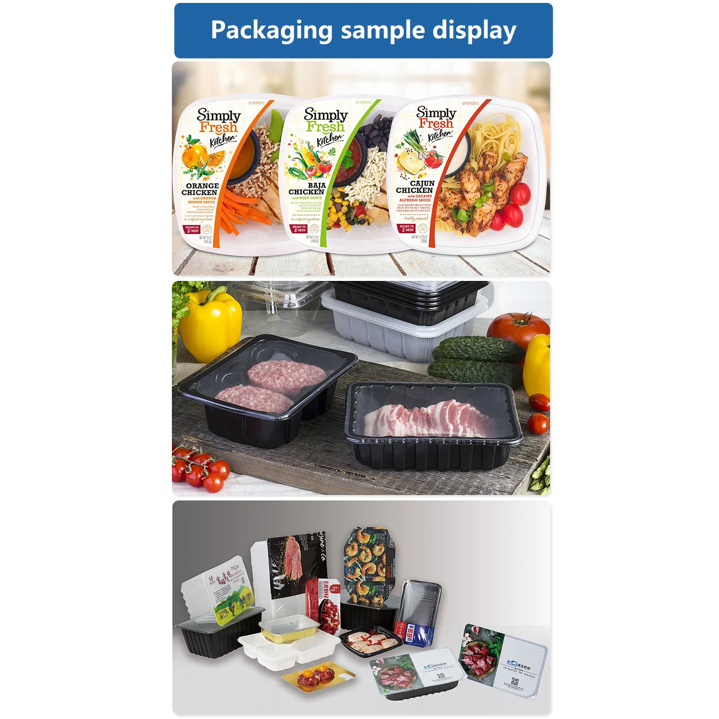 Zhejiang Ruibao MAP Food Tray Sealer - Modified Atmosphere