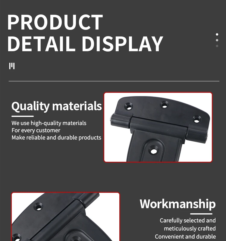Modern PA6 Hinge for Office Building & Factory Cabinet