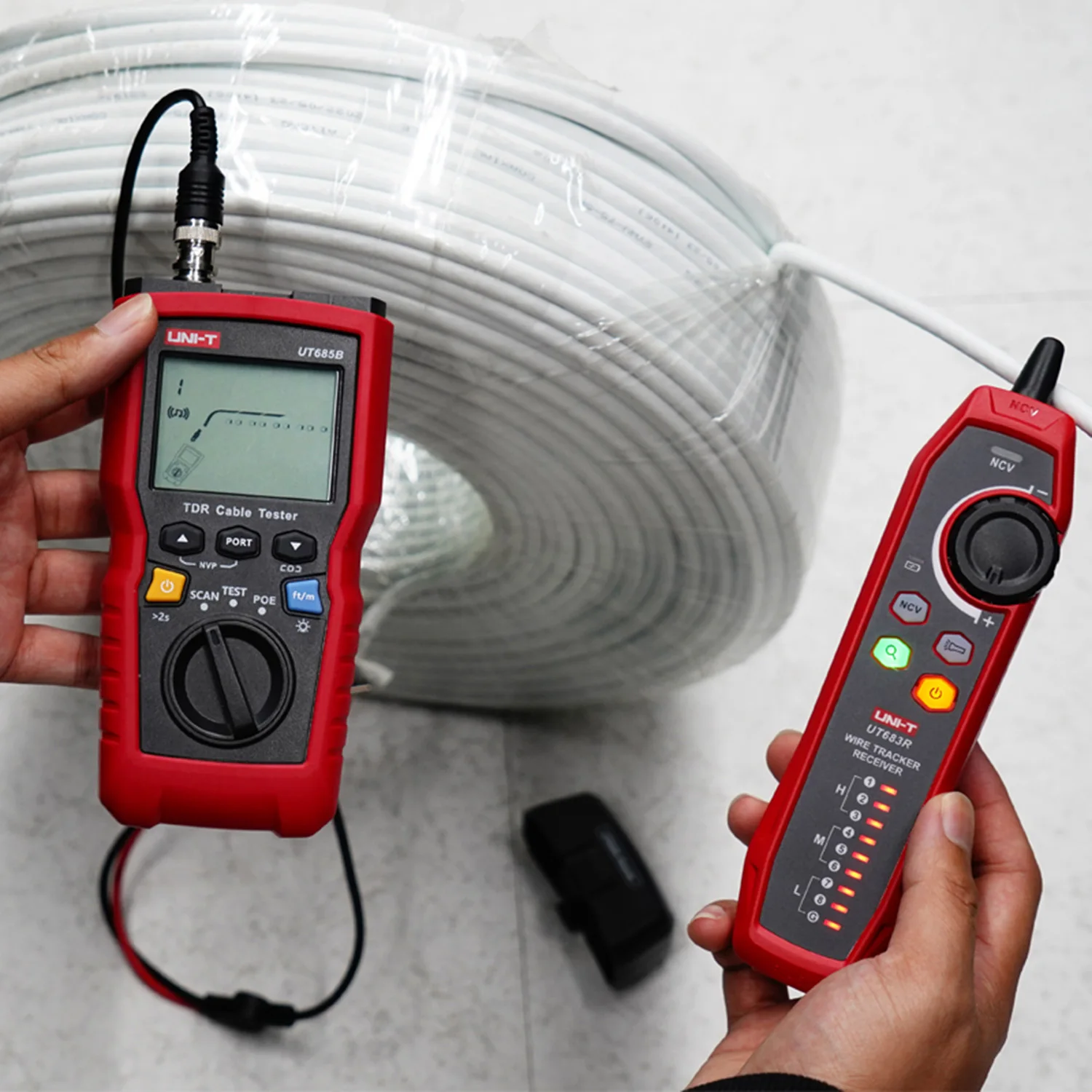 Uni-t Ut685b Tdr Cable Tester For Ethernet & Network Testing Oem