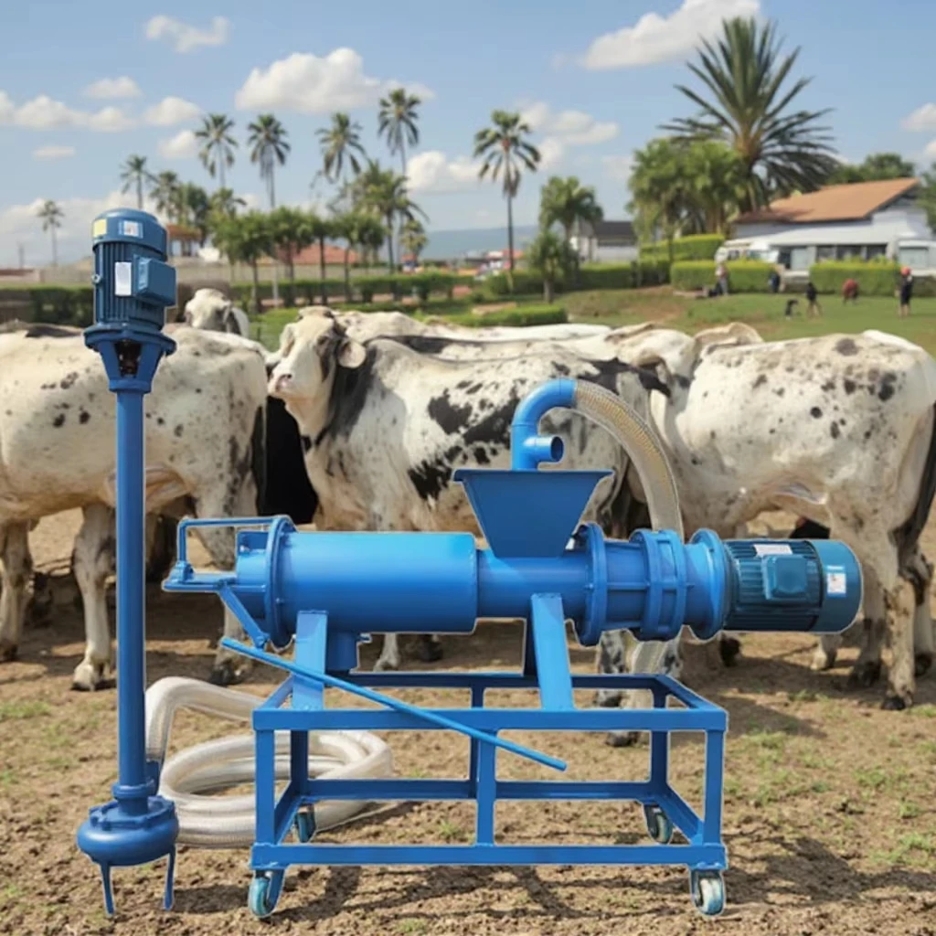Cow Dung Solid Liquid Separator Manure Fertilizer Separator Chicken ...