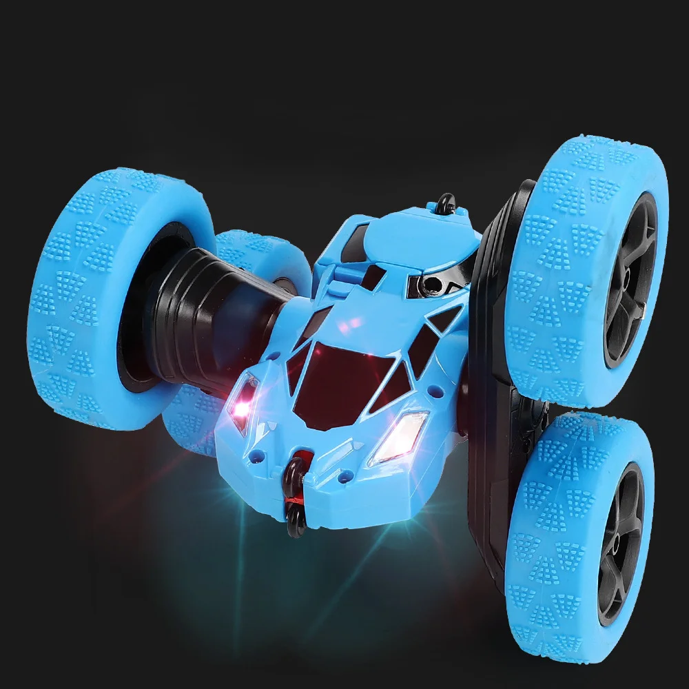 Threeking RC Stunt Cars - Fun and Lights Double-Sided Driving