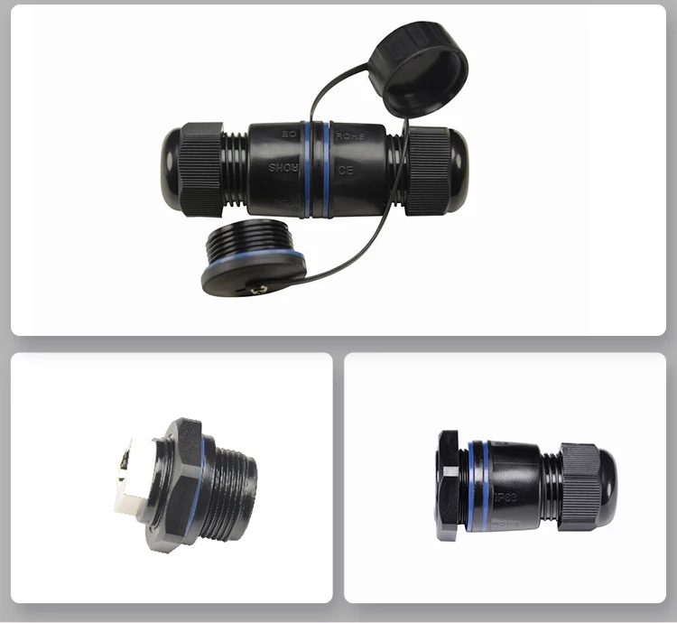 Shield Outdoor CAT6 RJ45 Coupler - Waterproof IP68 Connector