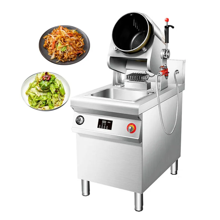 Commercial Gas Automatic Cooking Robot Both 110V and 220V Can Be ...