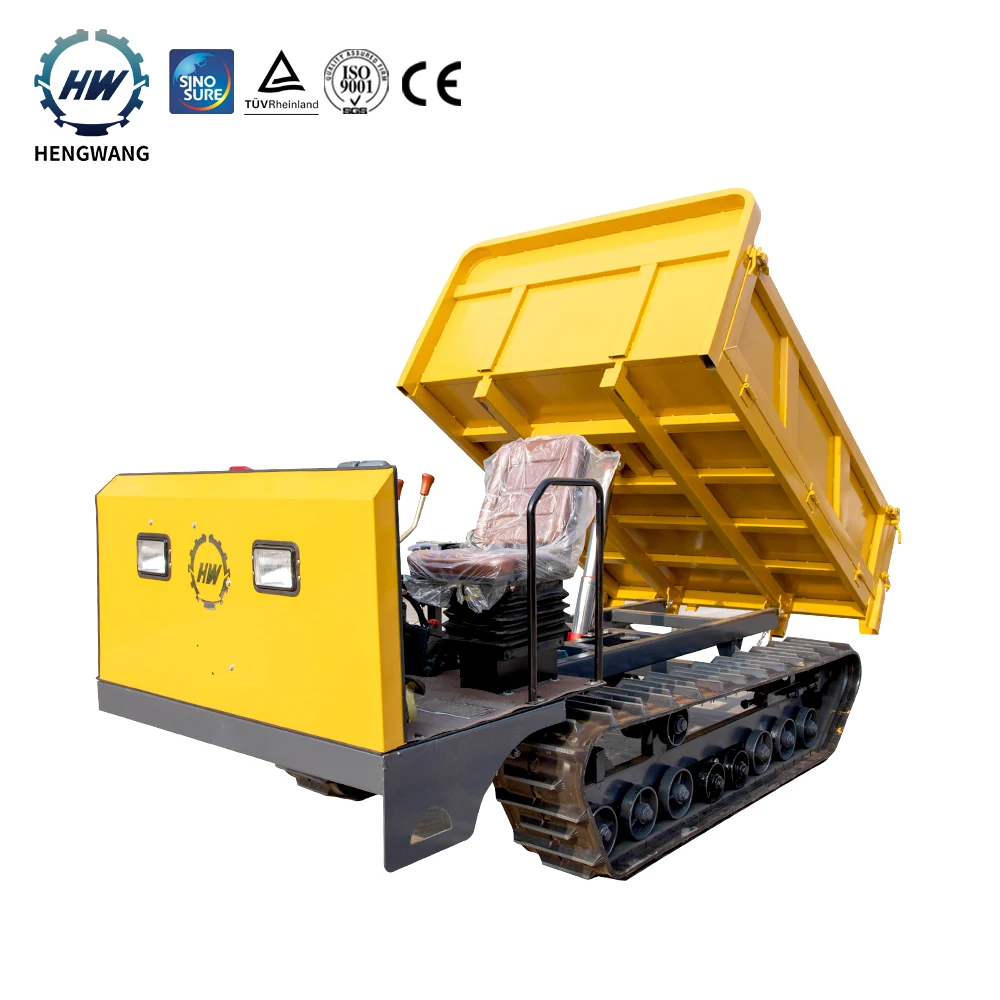 Mini Crawler Dump Truck - Efficient Garden & Agricultural Use