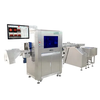 Pharma Crc Cap Closure Defect Detection Machine Black Spot Short Mold ...