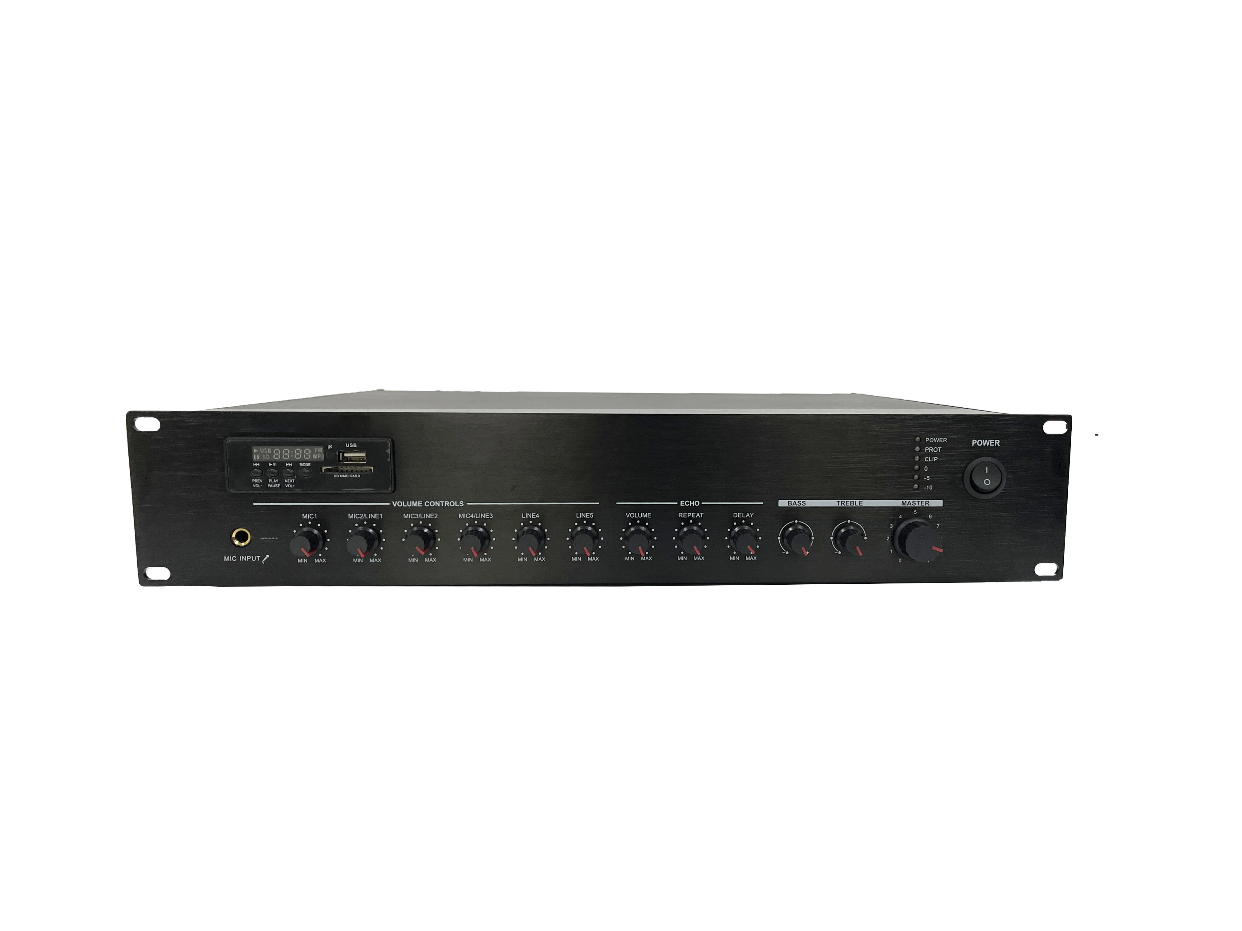 500w Mixer Amplifier With Pantom Power And Echo Function - Buy ...