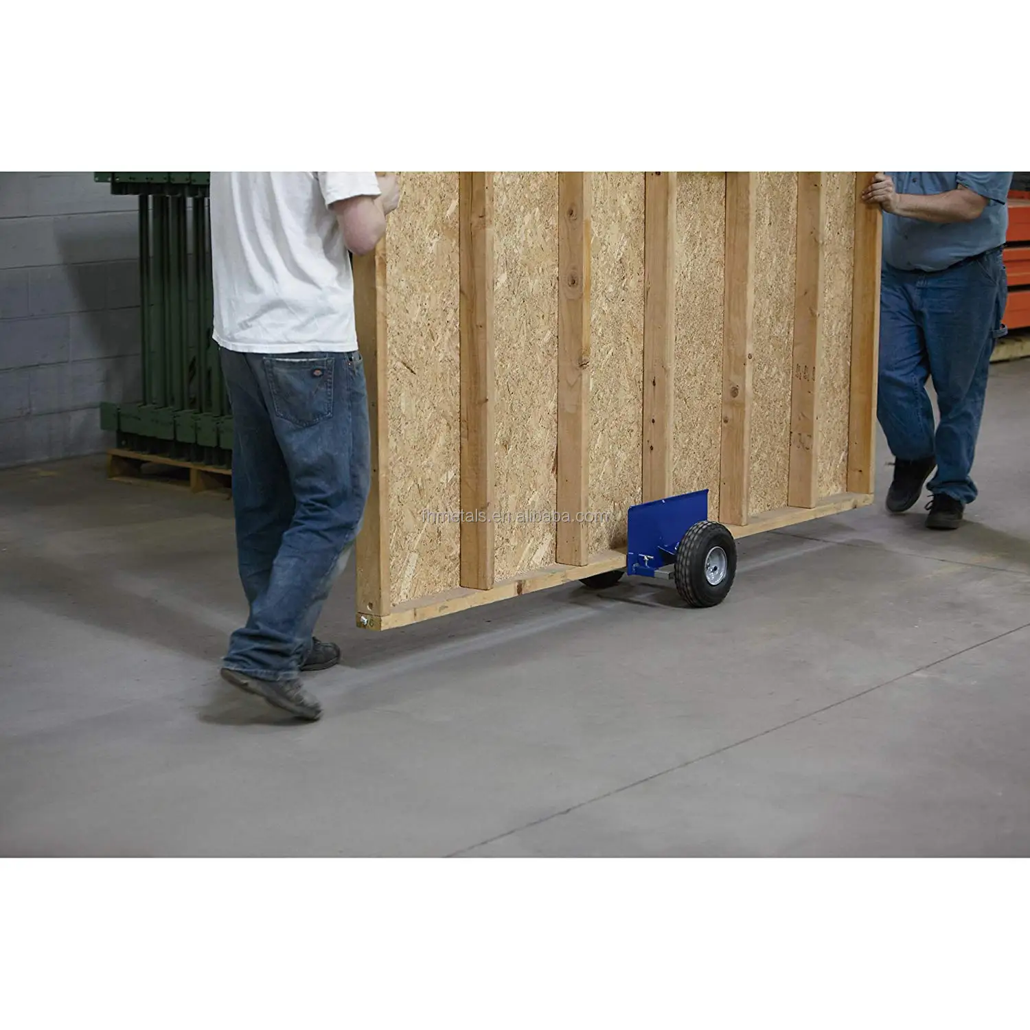 600 Lbs Capacity Heavy Duty Drywall Panel Dolly - Customized Support