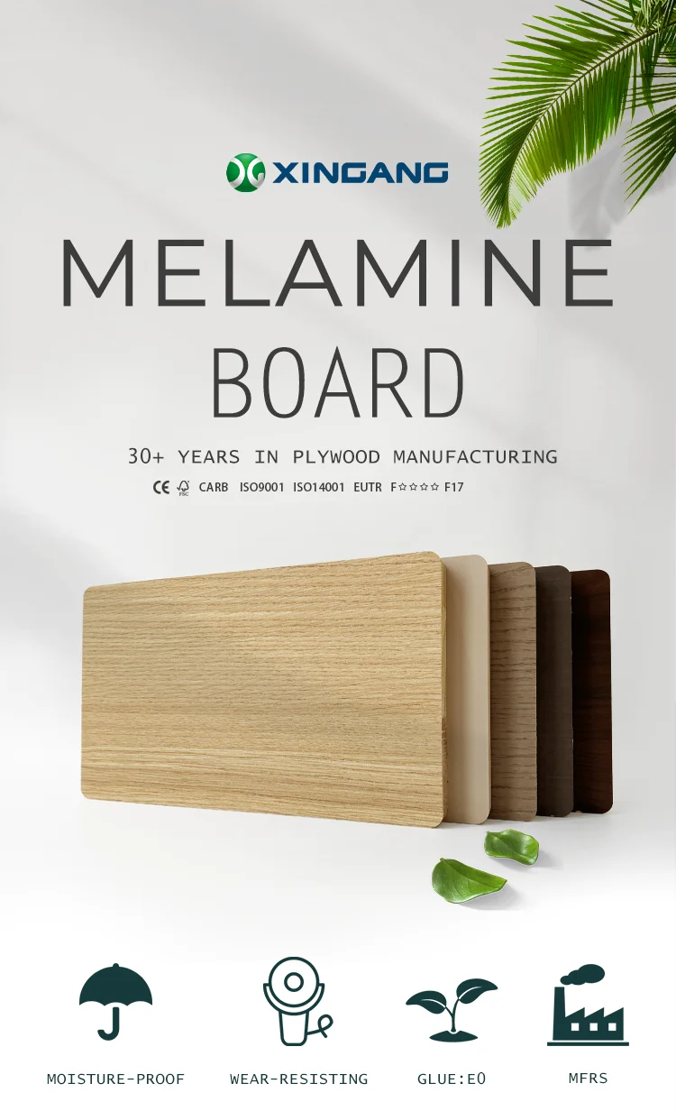 Melamine Board 18mm 4x8 E1 Grade Chip Board MDF Sheets