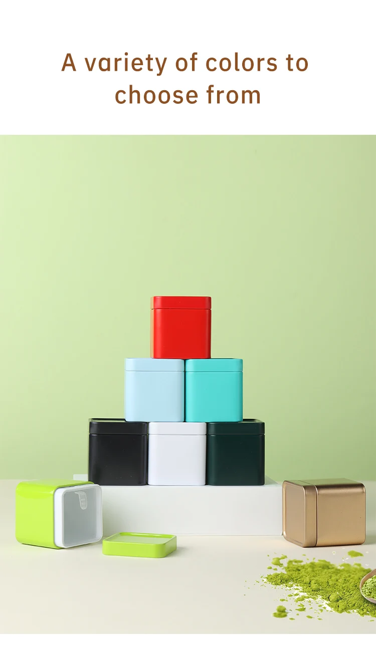 RTS 30g Mini Square Tin Box - Durable & Versatile Storage