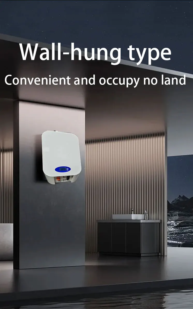 Factory Oem Energy Storage Wall Hanging Type 51.2v100ah Lithium Iron ...